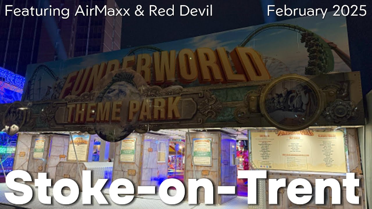 Funderworld Funfair at Stoke on Trent February 2025 AirMaxx & Red Devil ...