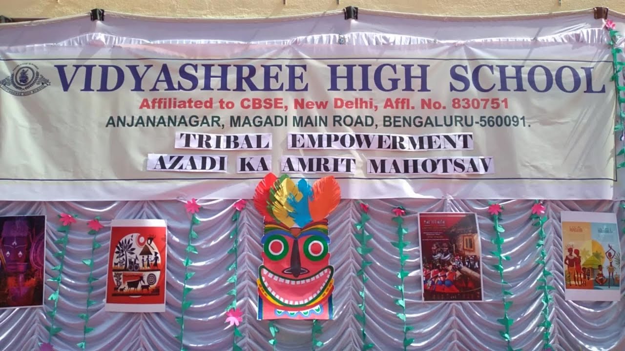 Tribal Festival - VIDYASHREE HIGH SCHOOL - YouTube
