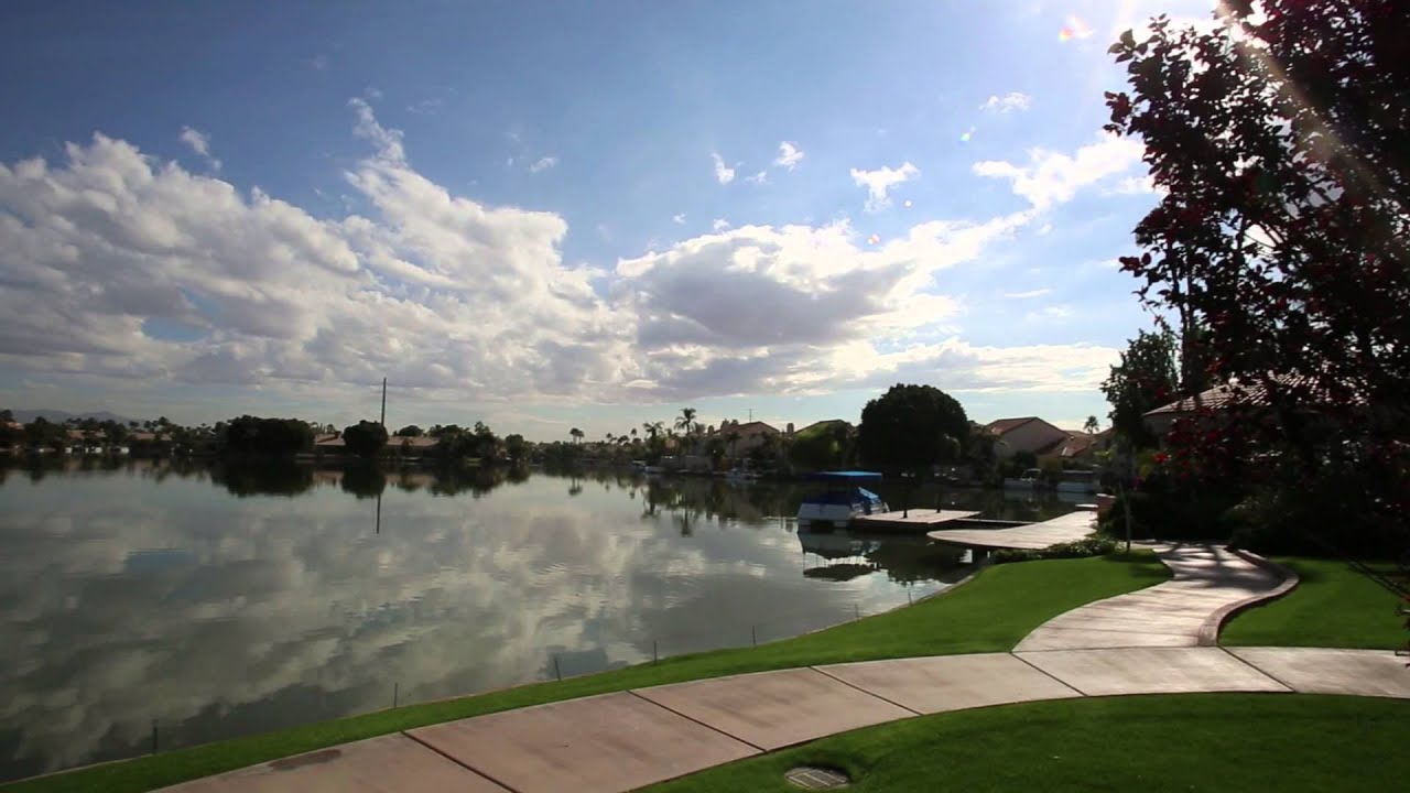 The Val Vista Lakes Community Clubhouse and Amenities - YouTube