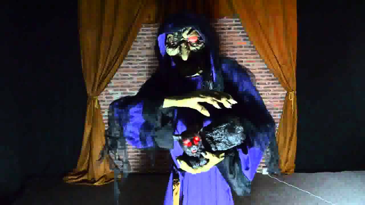 HAUNTEDPROPS.COM MATILDA ANIMATED WITCH - YouTube