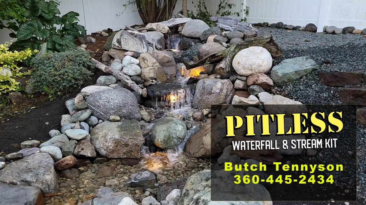 Pitless Waterfall Features - Easy To Install And Easy To Maintain ...