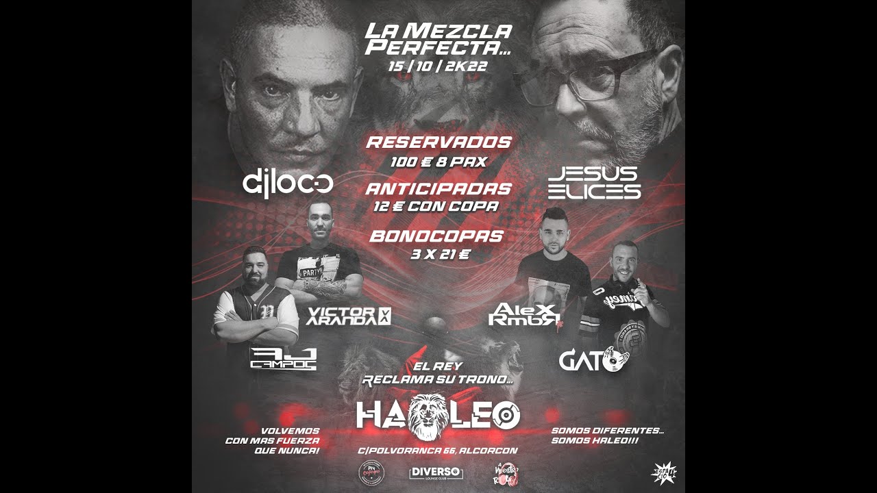 HALEO Live! Reentre (15-10-2022) AJ Campos - YouTube