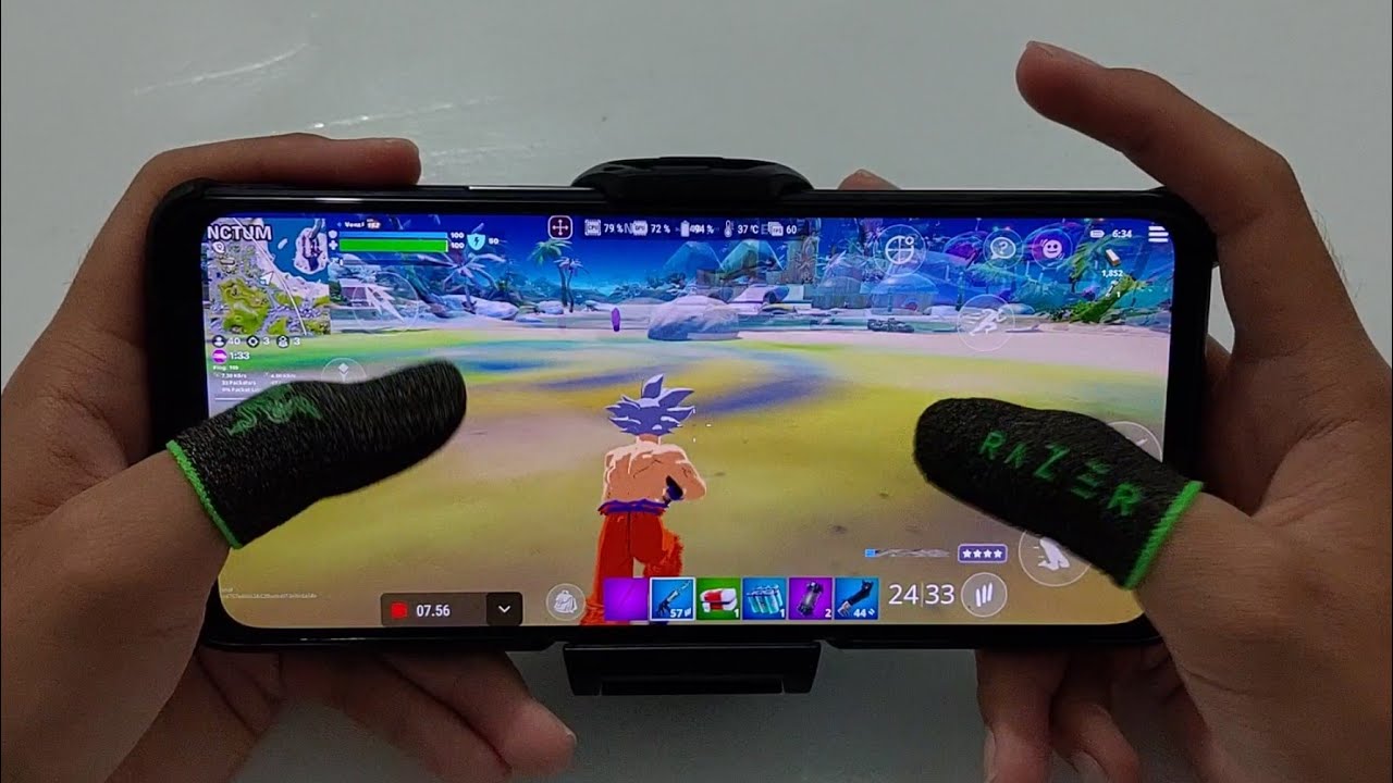 Fortnite Mobile Zero Build on Asus Rog Phone 6 Handcam Gameplay #6 ...