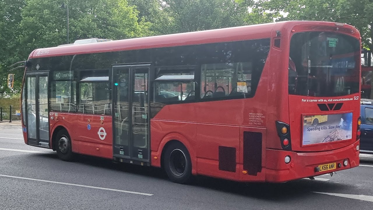 Journey on Arriva London Bus Route 410: Harris Academy - Crystal Palace ...