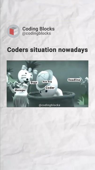 Feeling Of Every Coder Who Else Can Relate Coding Blocks Code Codingblocks Coder Youtube