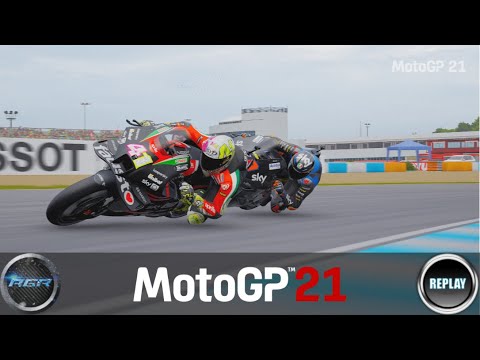 Moto Gp 21 Replay #SKY VR46 Avintia @ Circuito De Jerez - YouTube