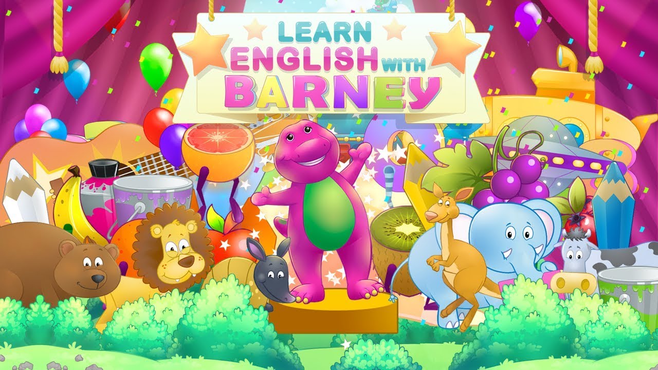 Learn English with Barney - YouTube