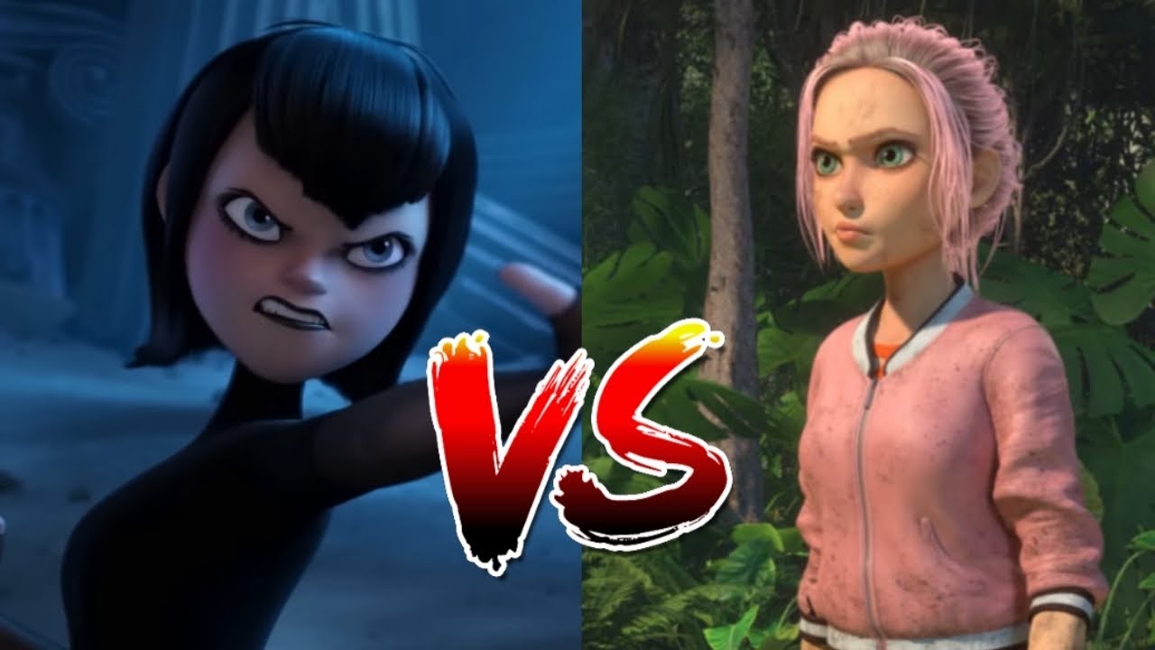 mavis dracula vs brooklynn de hotel transylvania vs jurassic world camp ...