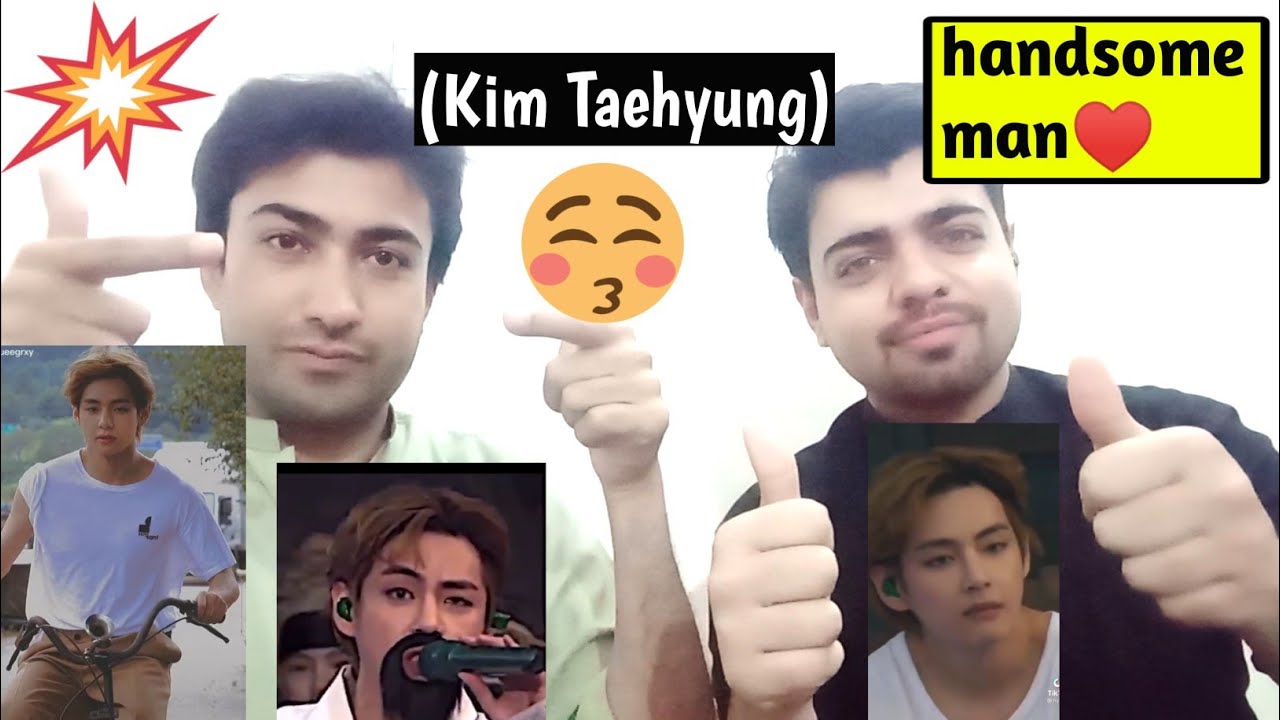 Pakistani reacts on bts | V BTS (Kim Taehyung) | Tiktok Compilation ...