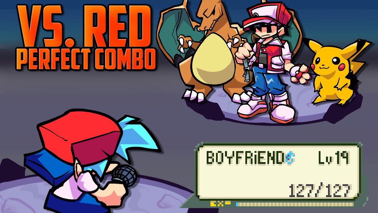 VS. Red (Pokémon Master) - Perfect Combo - Friday Night Funkin' - YouTube