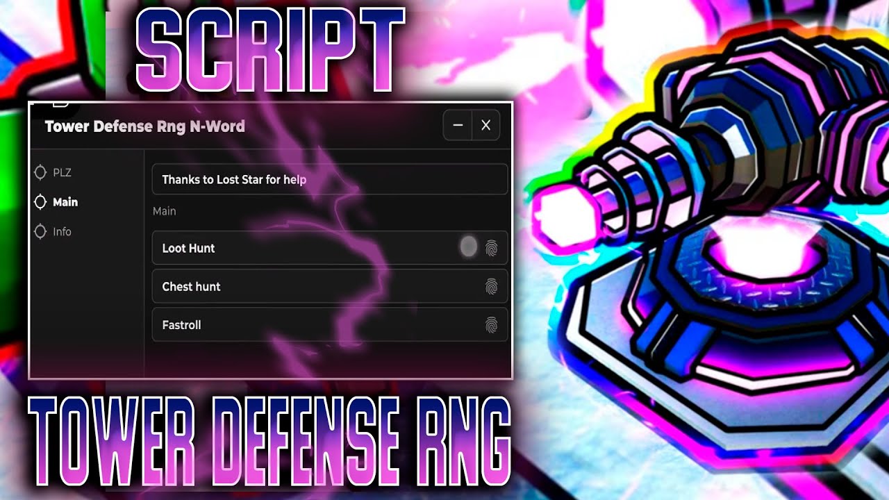 Tower Defense RNG script – (Loot Hunt, FastRoll) - YouTube