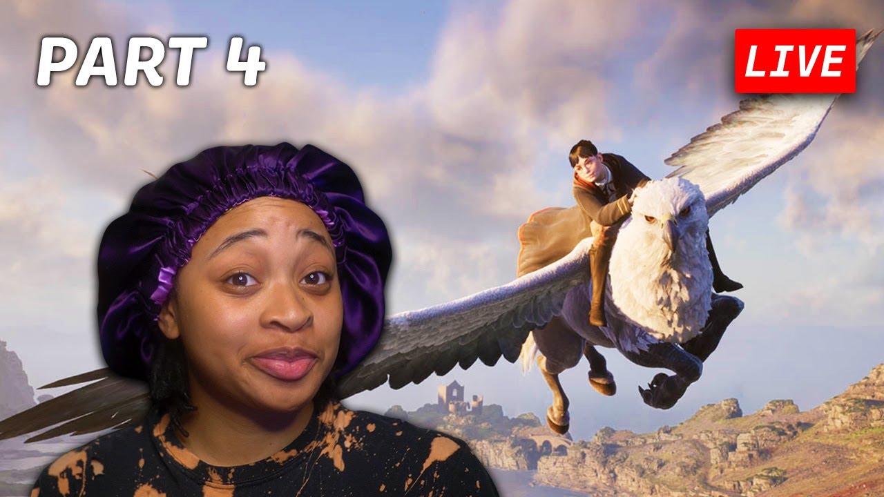 🔴 IT'S LEVIOSA, NOT LEVI-OH-SAH 👿 Hogwarts Legacy - Part 4 LIVE (Hard ...