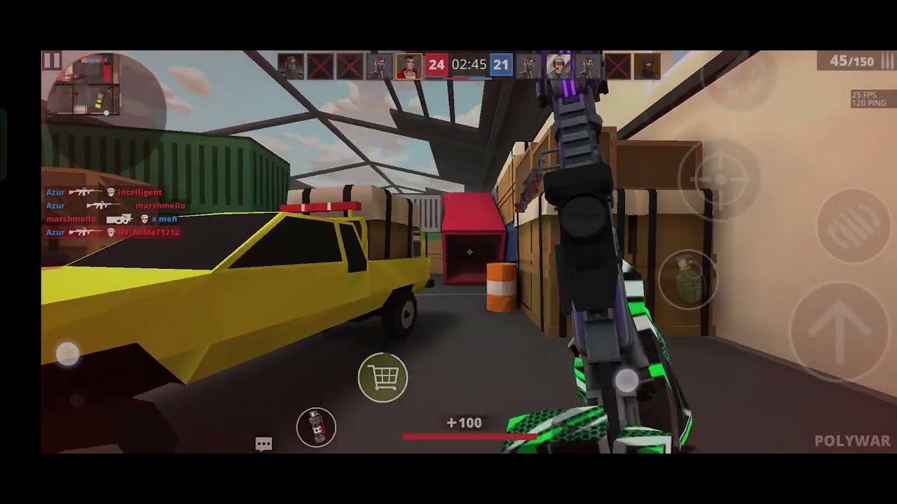 POLY WAR : polywar TR server game play - YouTube