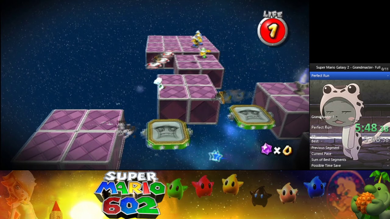 Super Mario Galaxy 2 Grandmaster Galaxy Full Clear in 10:27 - YouTube