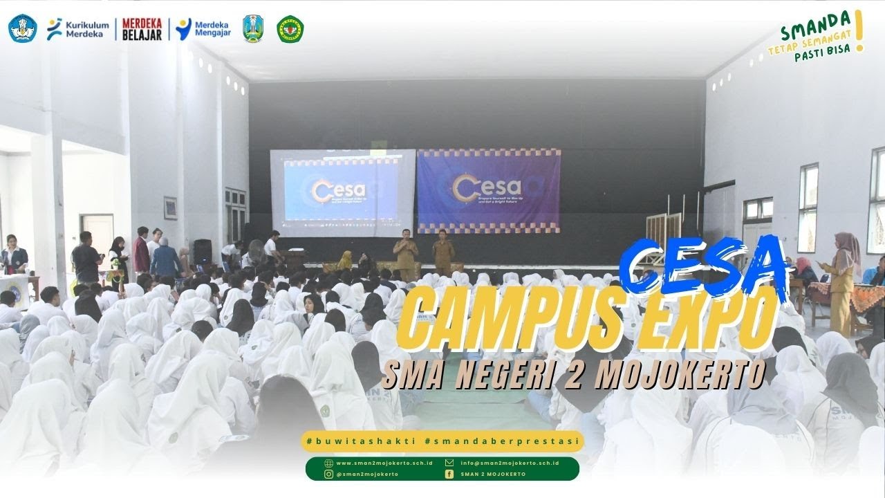 CESA 2024 | CAMPUS EXPO | SMA NEGERI 2 MOJOKERTO - YouTube