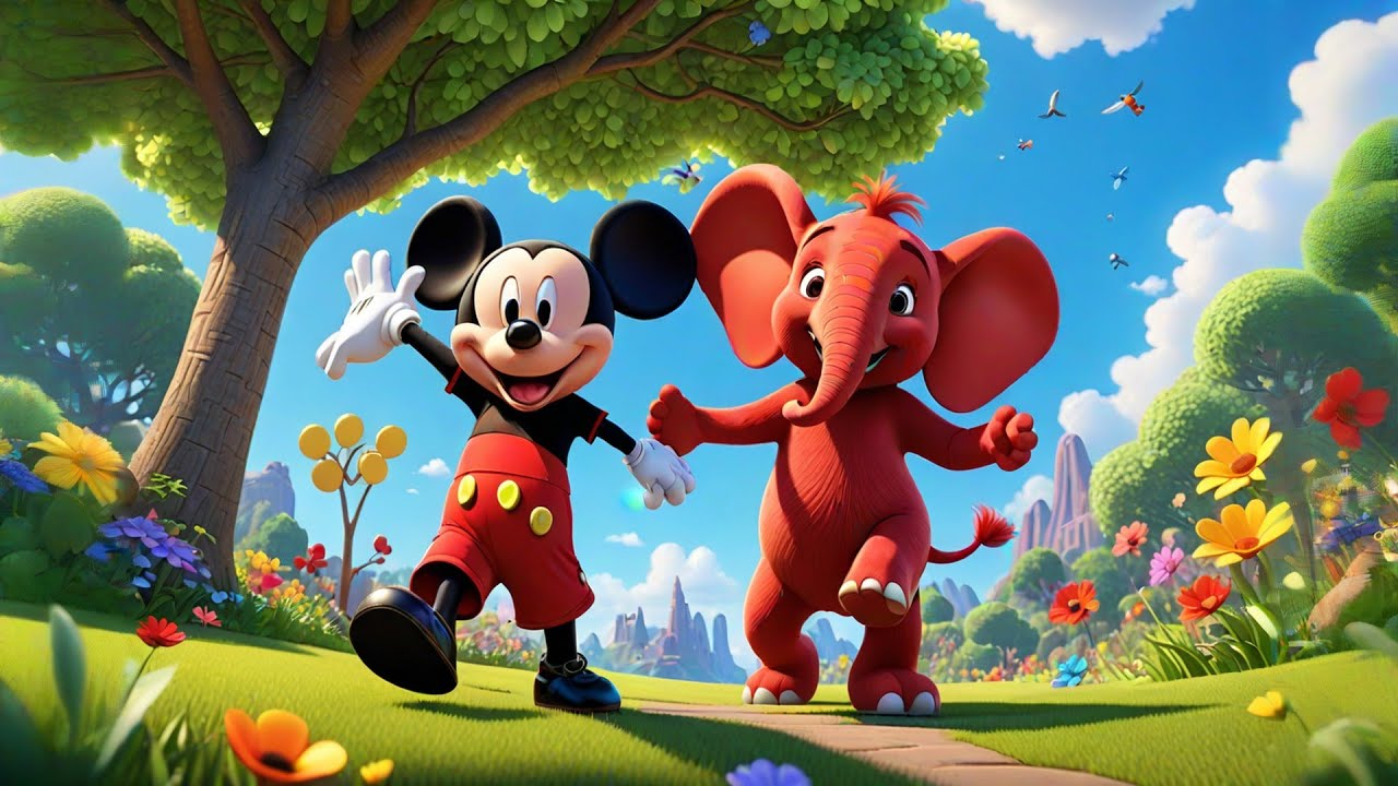 "Mickey, Minnie & Rudy the Red Elephant | Fun Kids Storytime!" - YouTube