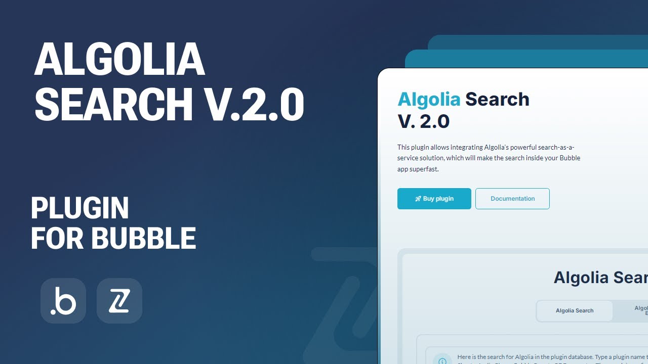 How To Easily Integrate Algolia Search To Bubble.io With Plugin From Zeroqode - YouTube