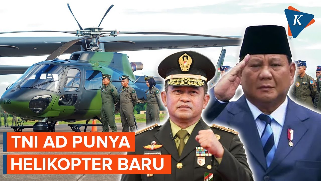 TNI AD Diperkuat 4 Unit Helikopter AS 550 Fennec dari Kemhan - YouTube