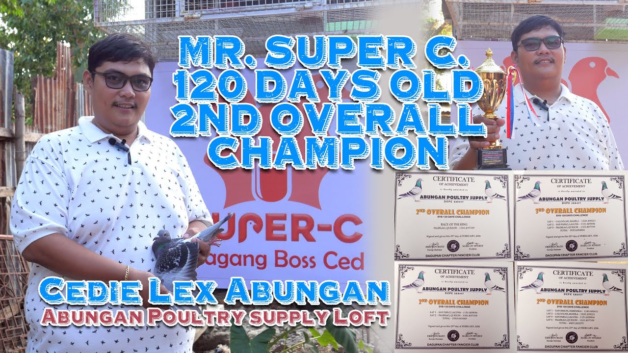 MR. SUPER C. 120 DAYS OLD 2ND OVERALL CHAMPION - YouTube
