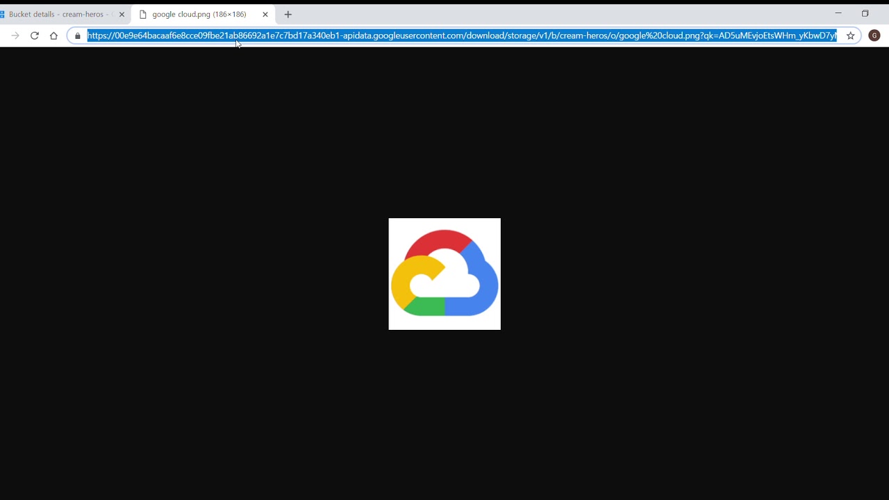 Google Cloud Platform Storage Bucket - Image upload - YouTube