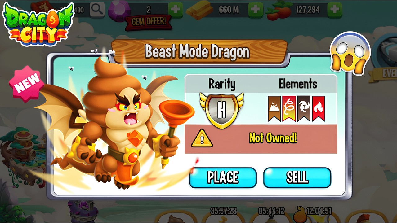 Dragon City: Hatching NEW High Risen Poo Dragon, the BEST HEROIC Dragon ...