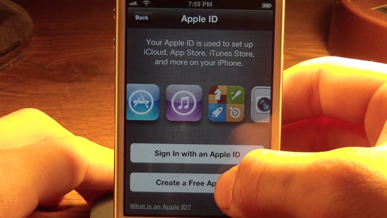 IOS 6 Start Up Screen and Set Up - YouTube