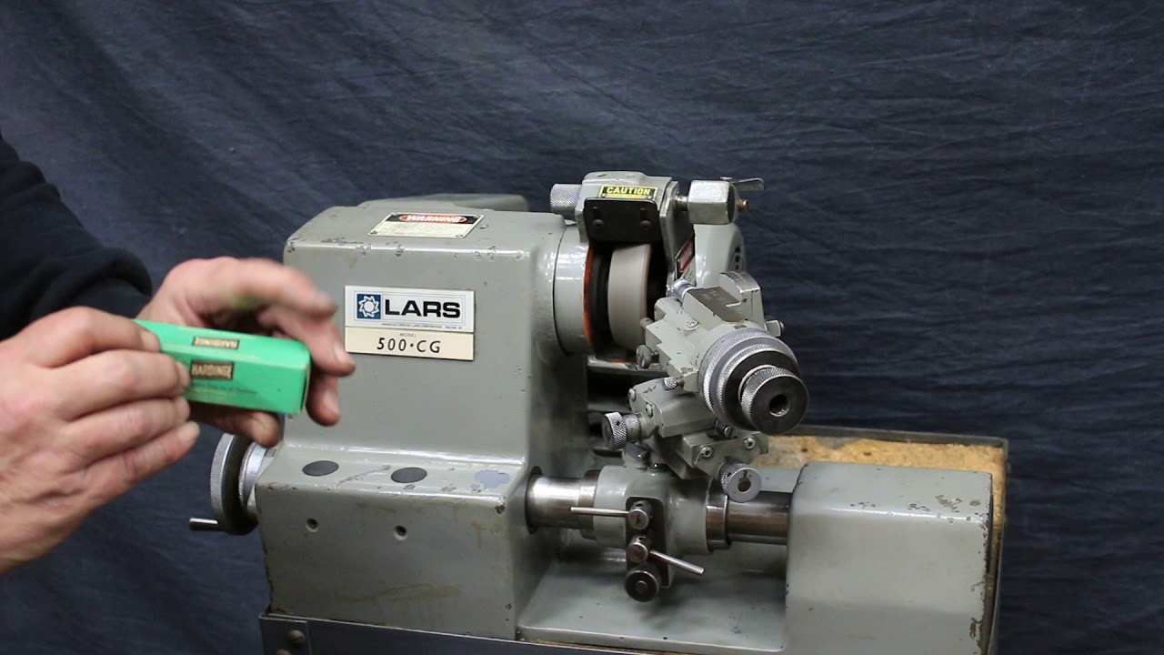 Lars 500CG TOOL & CUTTER GRINDER, SINGLE LIP PANTOGRINDER, MADE IN USA ...