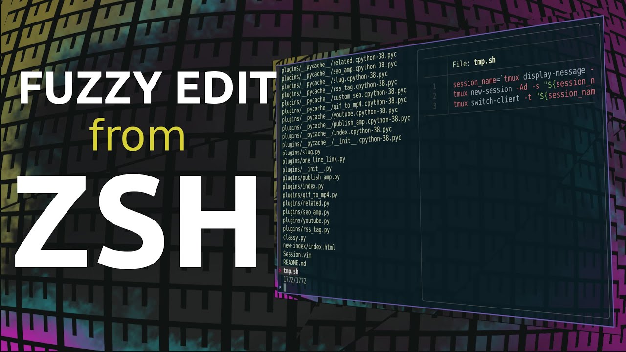 Open Files FAST From Zsh Or Bash If Thats Your Thing YouTube Open Files FAST From Zsh Or Bash If Thats Your Thing YouTube