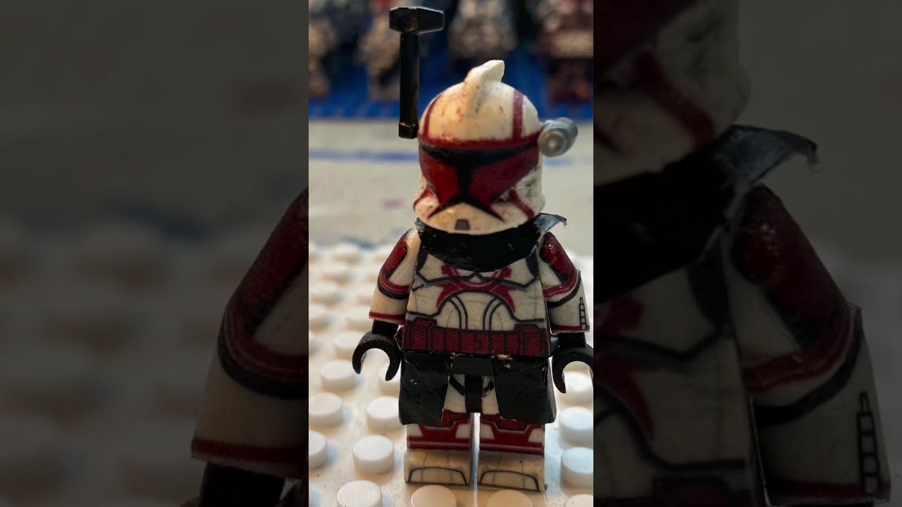 LEGO Custom Commander Fil AV Figures Decal Showcase #shorts - YouTube