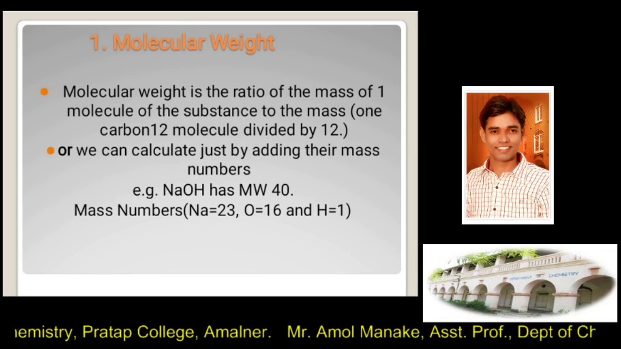 Normality, How it is calculated with example - YouTube