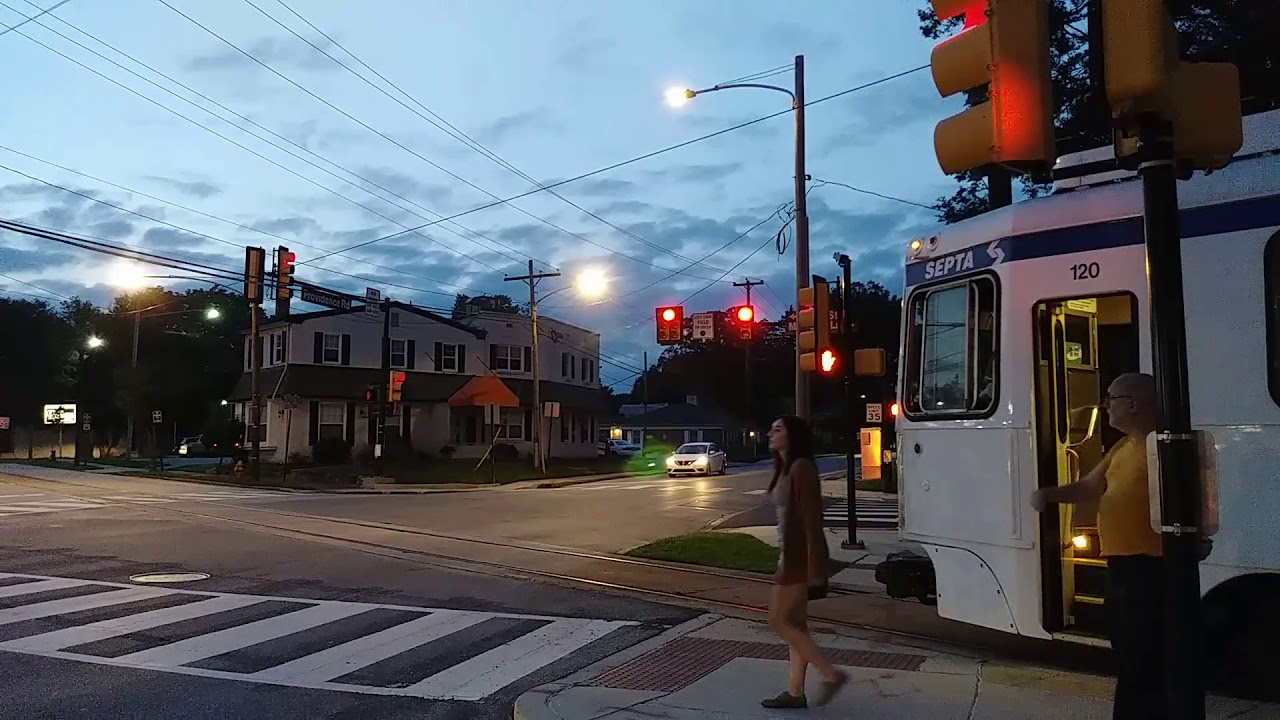 Providence Rd. (PA 252) Railroad Crossing Media, PA - YouTube