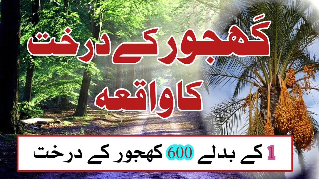 Khajoor ka Darakht ka Waqia || Sahabi ka Waqia || Voice by Rehan Ramzan ...