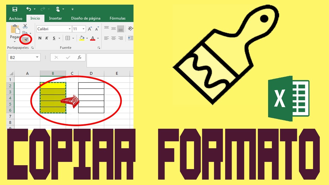 COPIAR FORMATO EN EXCEL - LO QUE TIENES QUE SABER - YouTube