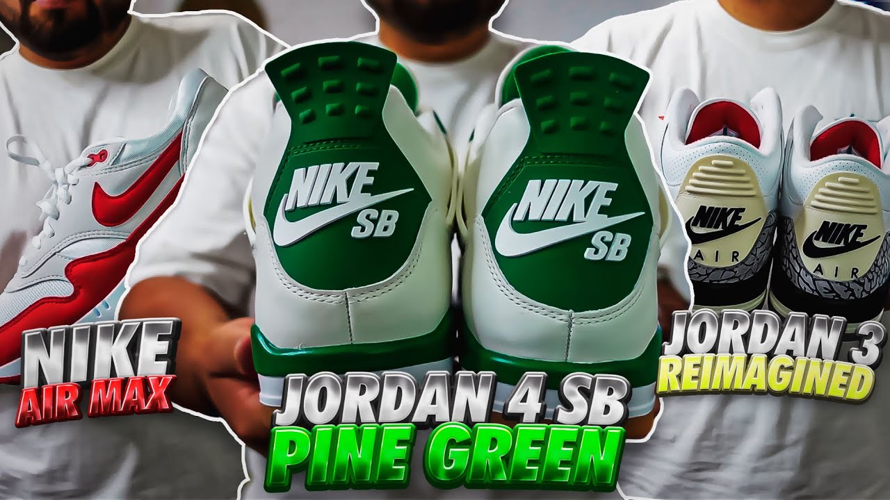 LA MEJOR COLAB QUE EXISTE JORDAN 4 X SB Y EL PEOR PAR DE TENIS JORDAN 3 ...