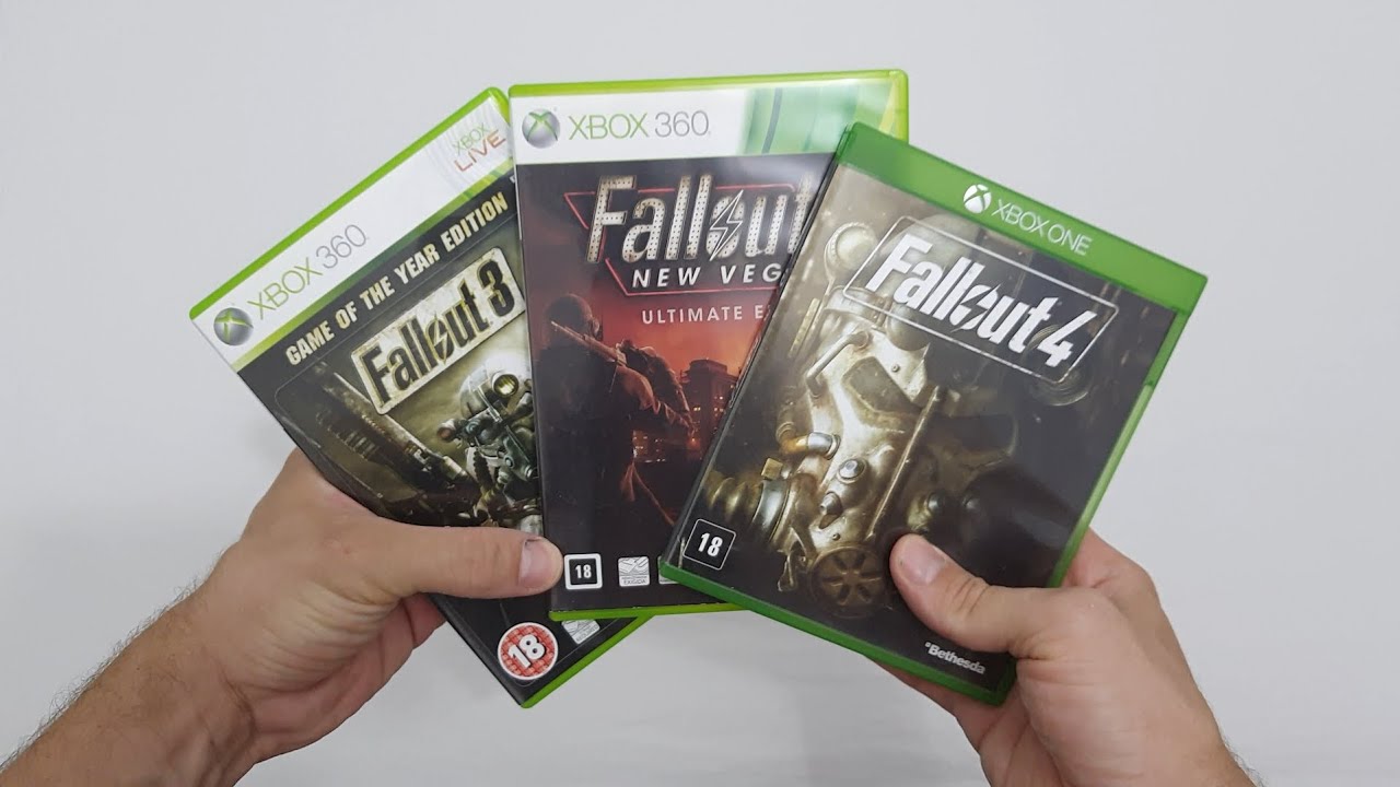 Fallout 3 GOTY + Fallout 4 + Fallout New Vegas Ultimate Edition Xbox ...