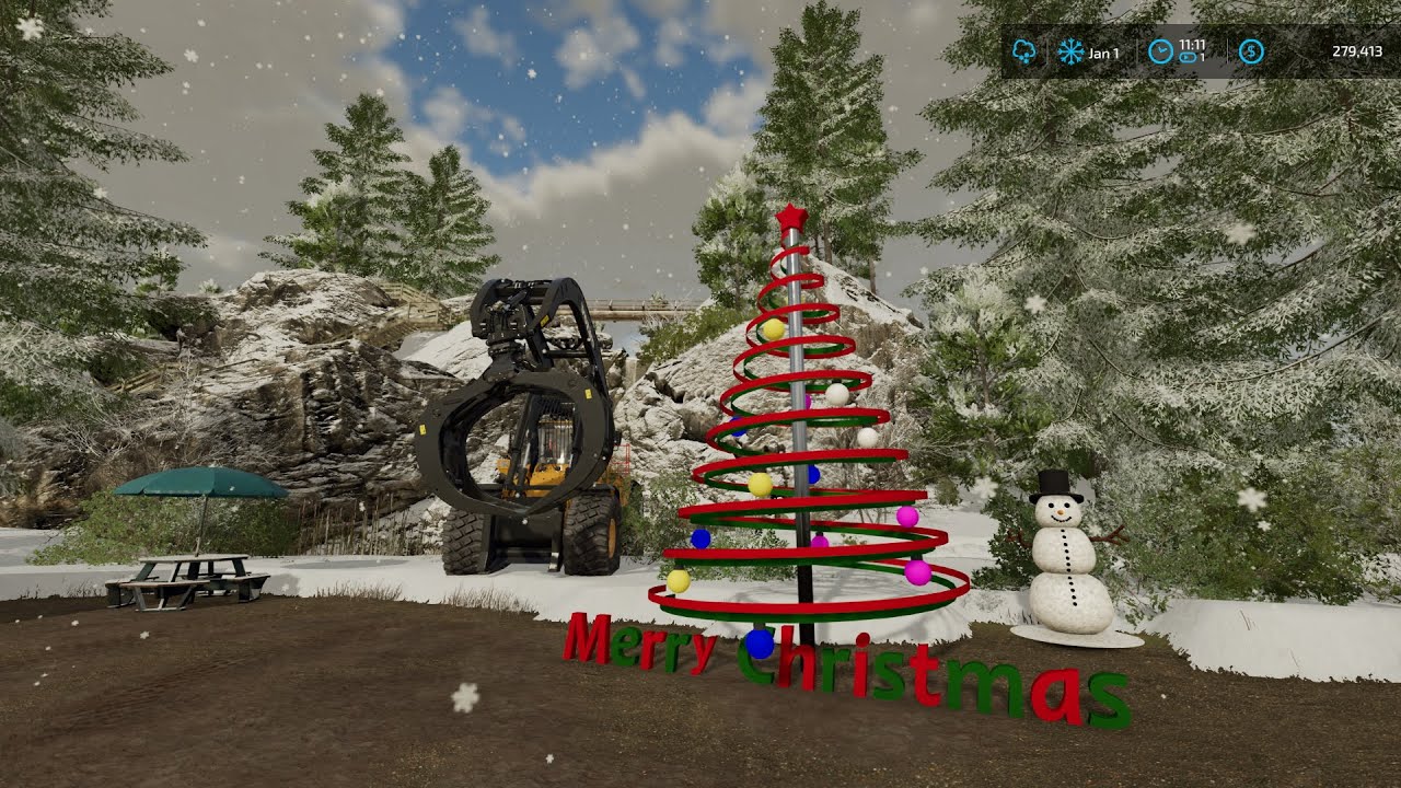 FS22 - Contract work on Silver Run forest (2) - LIVE! - YouTube