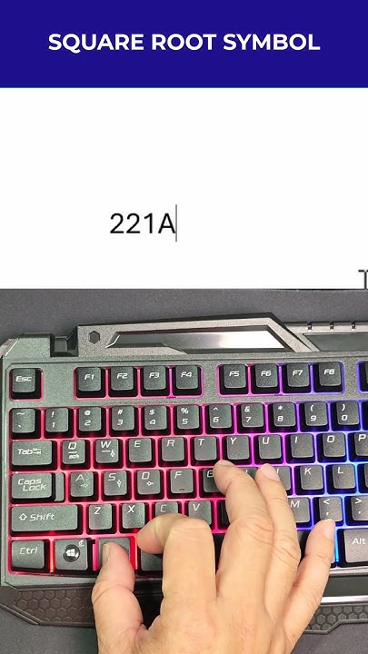 How to Type Square Root √ in Seconds! Keyboard Shortcut for Word - YouTube