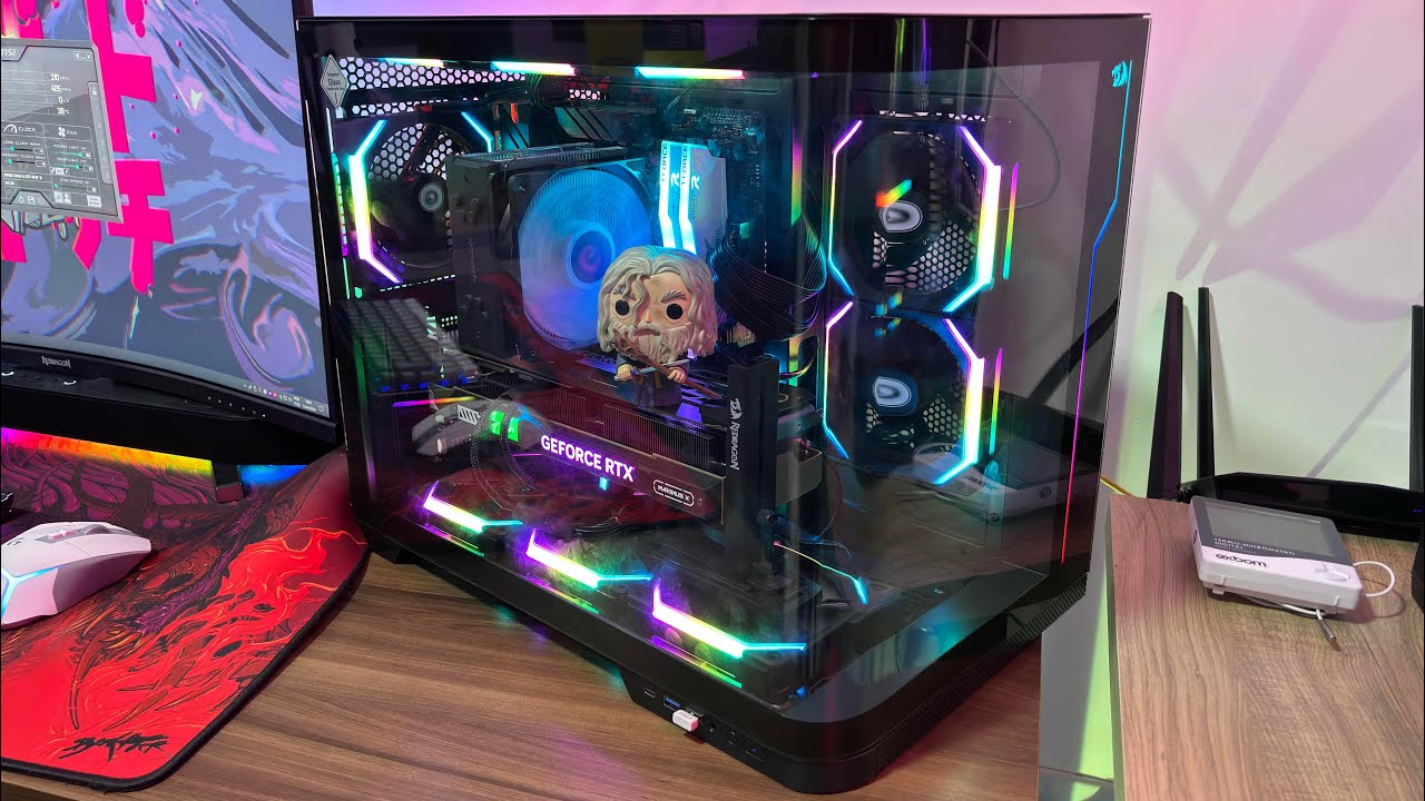 REDRAGON WIDELOAD EXTREME - MONTANDO UM PC NO NOVO GABINETE DA REDRAGON ...
