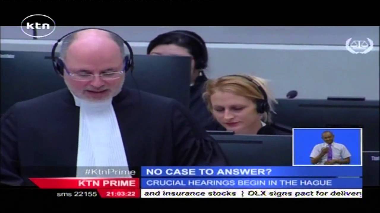 Hearing of a no-case-to-answer for DP William Ruto and Joshua arap Sang ...