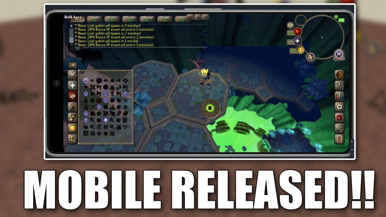 THE *FIRST* CUSTOM RSPS TO EVER OFFER MOBILE!! | MOBILE UPDATE REVIEW ...