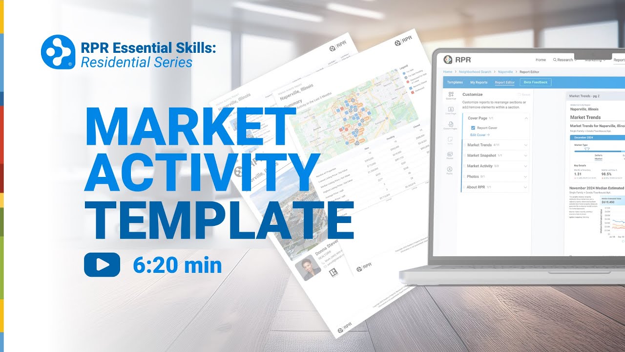 [Tutorial] Market Activity Report Template - YouTube