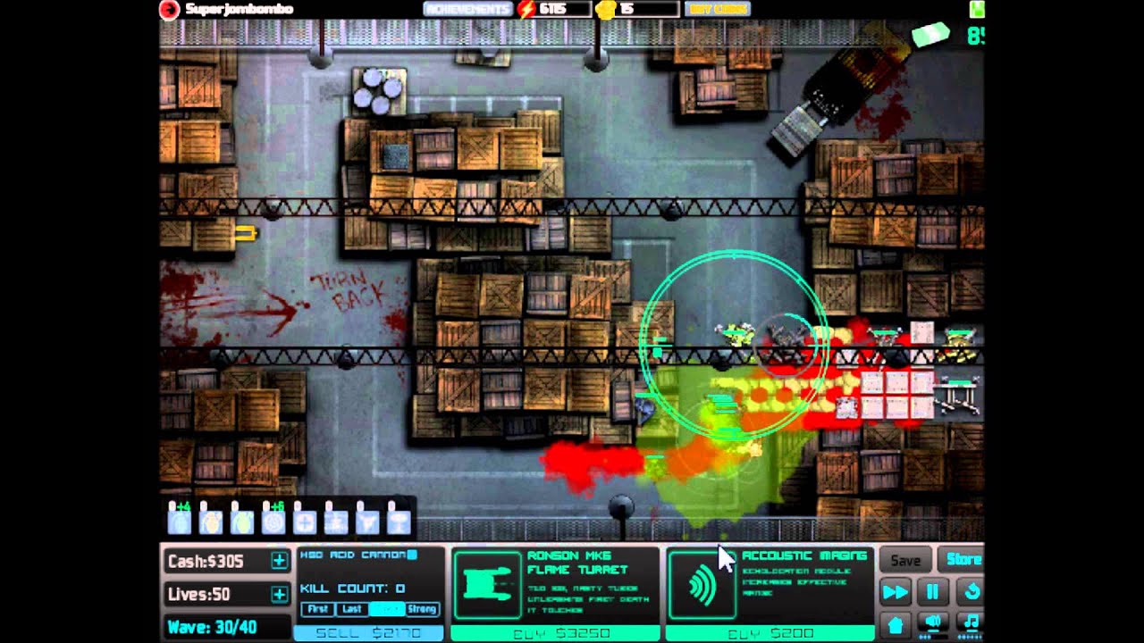 SAS Zombie Assault TD Dead Warehouse Normal - YouTube