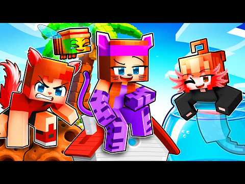 Anna fait une soirée Pyjama QUE pour les animaux sur Minecraft !