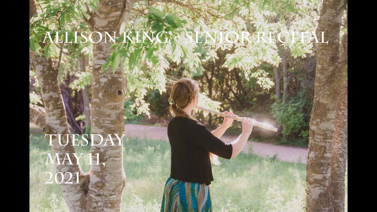 Allison King - Senior Recital - YouTube
