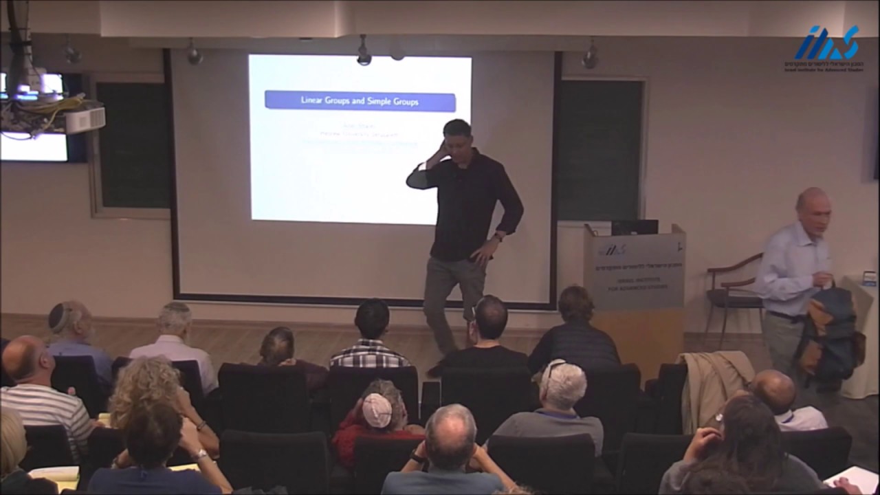 Aner Shalev - Linear groups and simple groups - YouTube