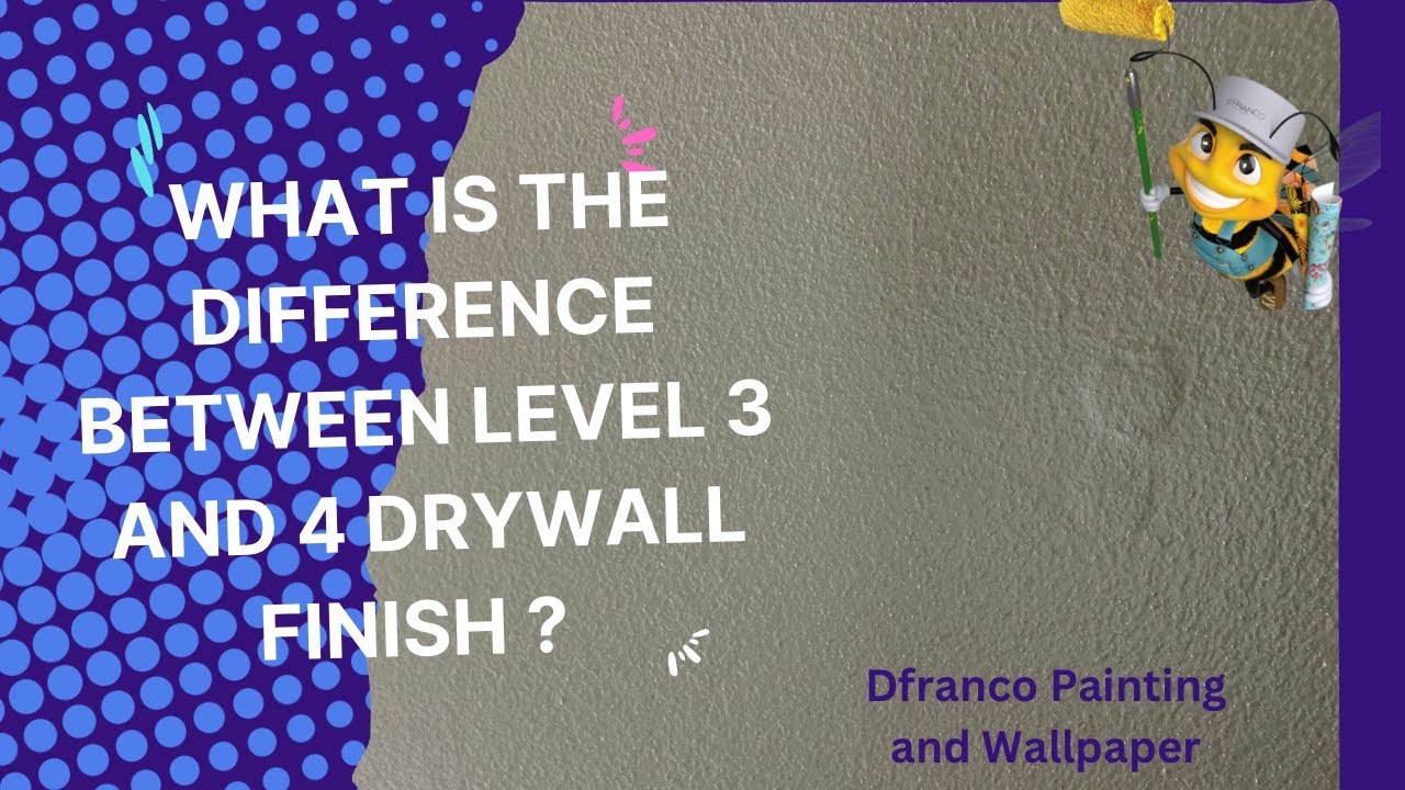 What is a level 4 wall finish? - YouTube