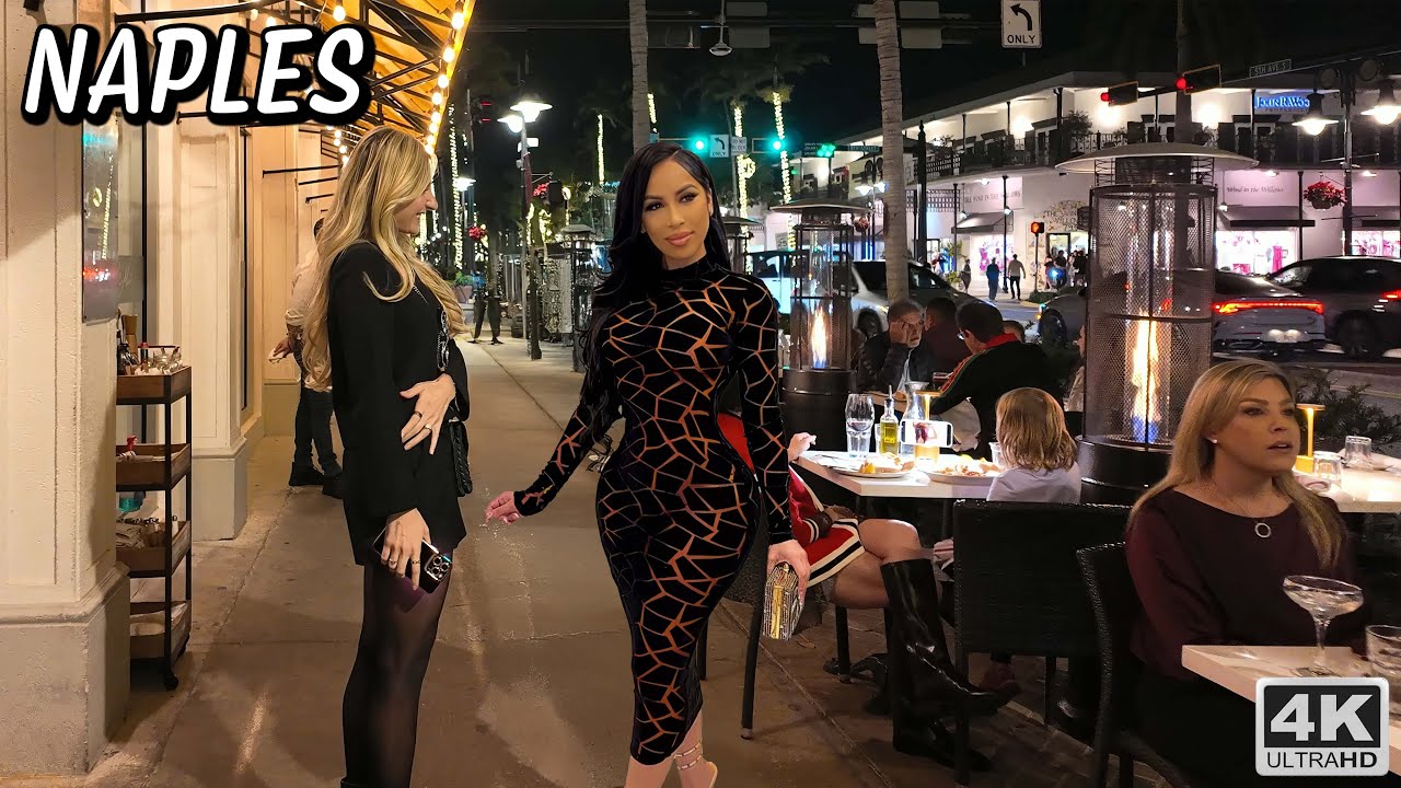 Naples Florida - 5th Avenue Streets of Glamour and Beautiful Women ...