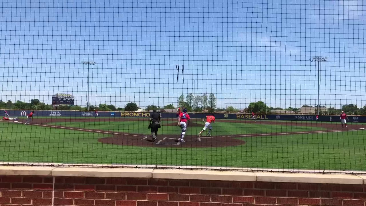 RBI 2B down third base line - YouTube