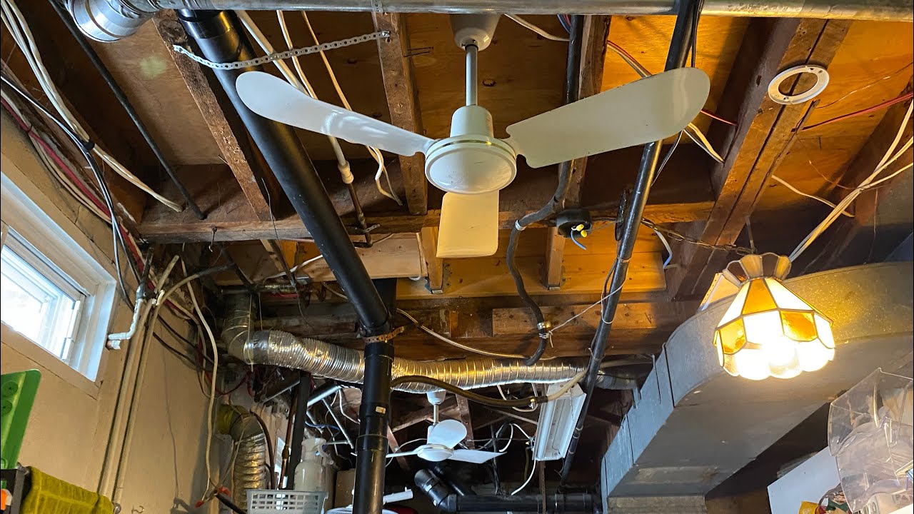 Canarm CP36 industrial ceiling fans (2 & 4 of 4) - YouTube