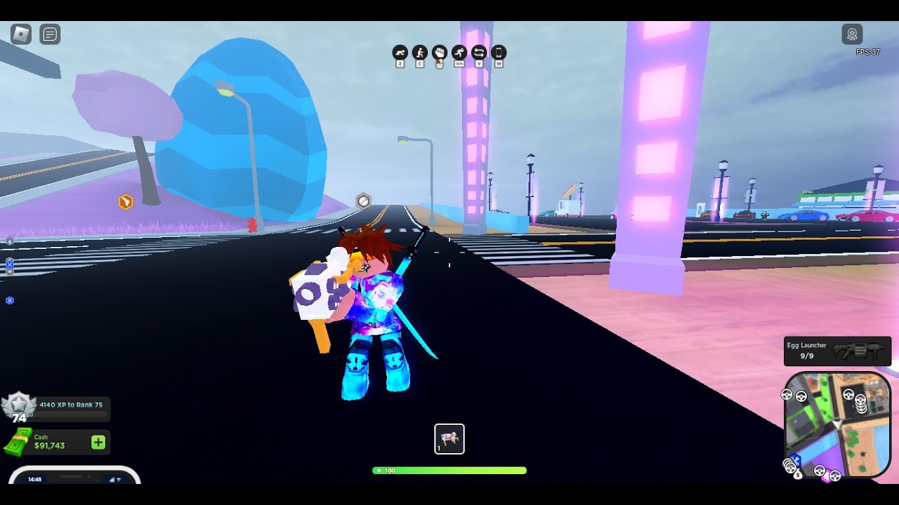How to get the mad city egg launcher! - YouTube